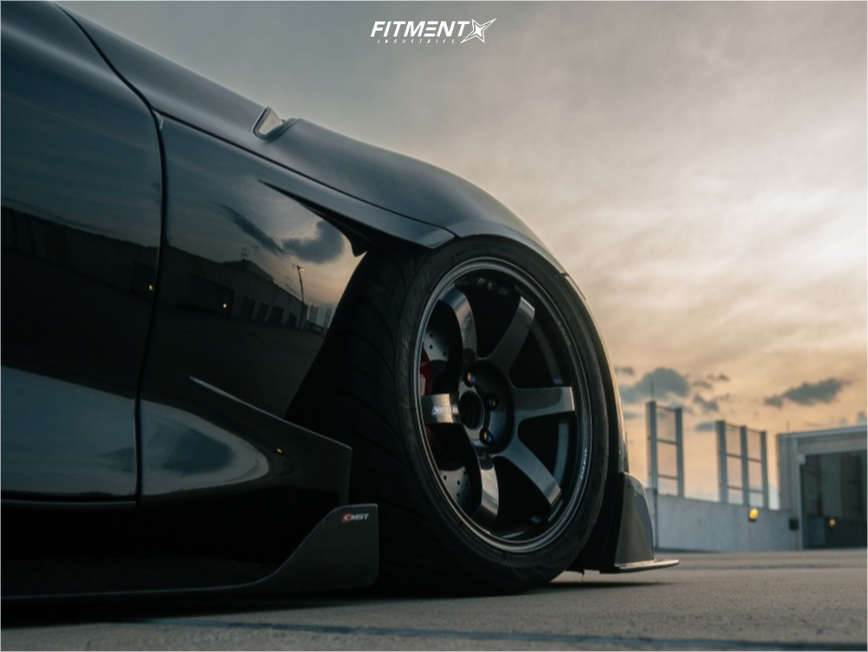 2020 Toyota GR Supra Launch Edition with 18x9.5 Volk Te37 Saga and ...