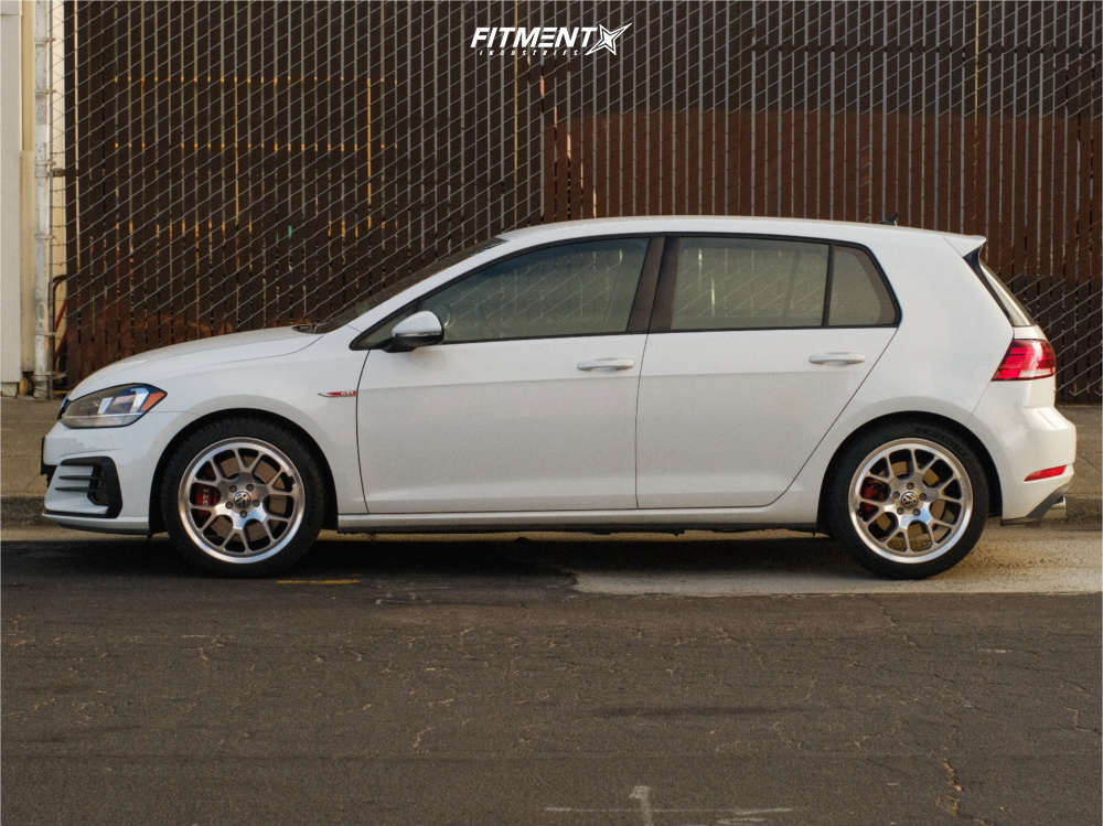 2019 Volkswagen GTI S with 18x8.5 Neuspeed Rse122 and Michelin 235x40 ...