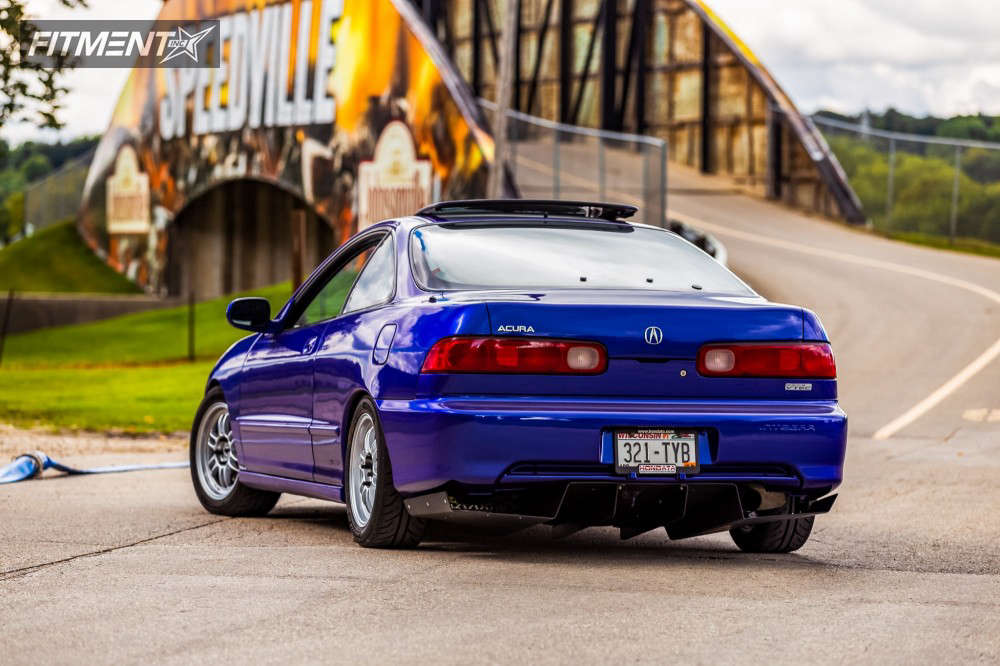 1998 Acura Integra LS with 15x7 Enkei RPF1 and Dunlop 205x55 on ...