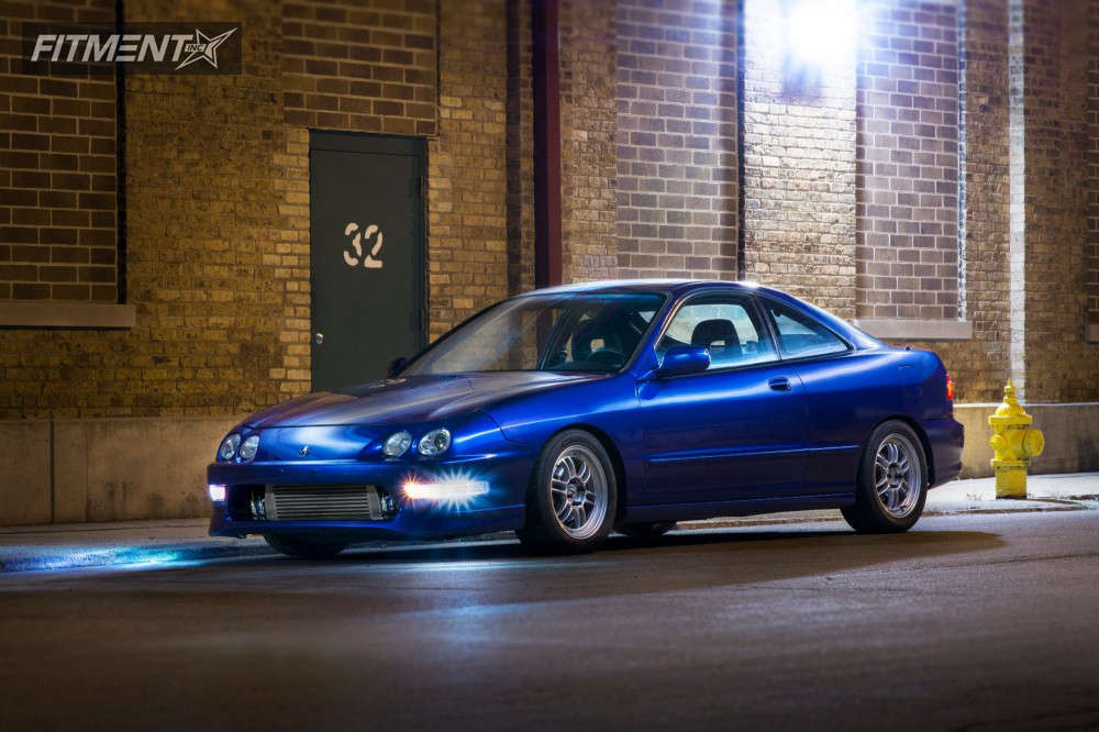 1998 Acura Integra LS with 15x7 Enkei RPF1 and Dunlop 205x55 on ...