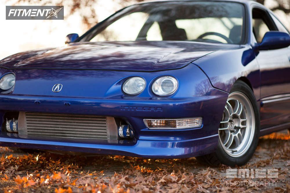 1998 Acura Integra LS with 15x7 Enkei RPF1 and Dunlop 205x55 on ...