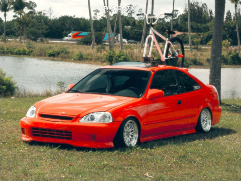 1999 Honda Civic EX with 15x8 MST Mt10 and Toyo Tires 195x45 on ...