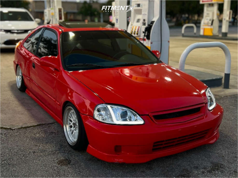 1999 Honda Civic EX with 15x8 MST Mt10 and Toyo Tires 195x45 on ...