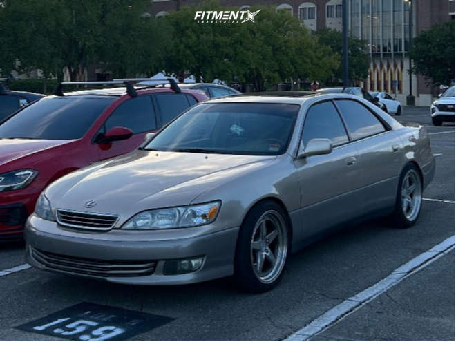 2001 Lexus ES300 Base with 18x8.5 Aodhan Ds05 and Vercelli 225x45 on ...