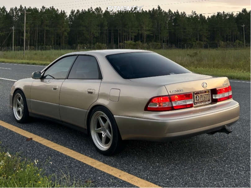 2001 Lexus ES300 Base with 18x8.5 Aodhan Ds05 and Vercelli 225x45 on ...