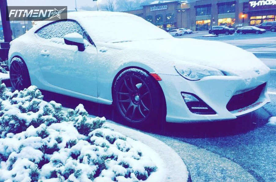 2013 Scion FR-S Base with 18x10.5 ESR Sr08 and Continental 235x40 on ...