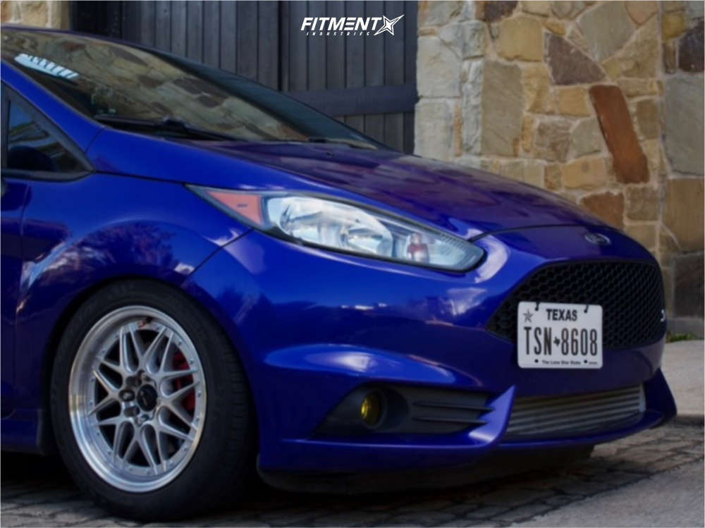 2015 Ford Fiesta ST with 16x7 Vors Vr7 and Lexani 205x50 on Coilovers ...
