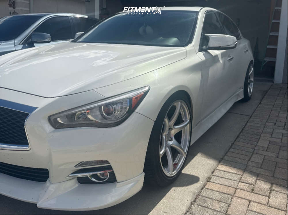 2015 INFINITI Q50 Premium with 19x9.5 Kansei Tandem and Lexani 255x40 ...