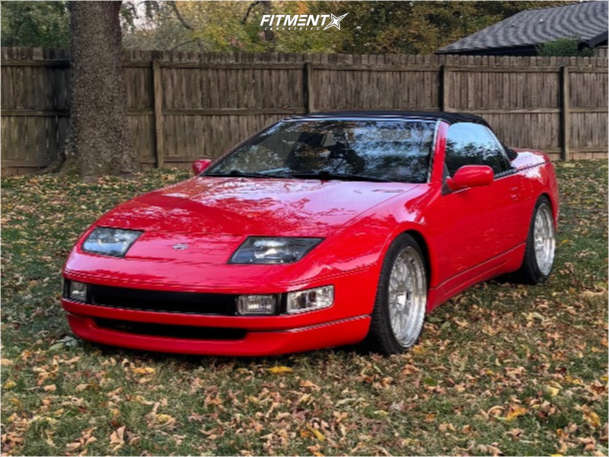 1993 Nissan 300ZX Base with 18x9.5 Aodhan Ah02 and Lexani 245x40 on ...