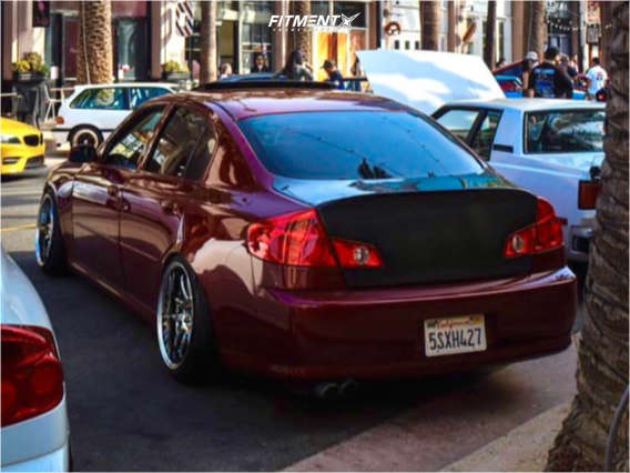 2005 INFINITI G35 Base with 18x10.5 Aodhan Ds02 and Lexani 235x40 on ...