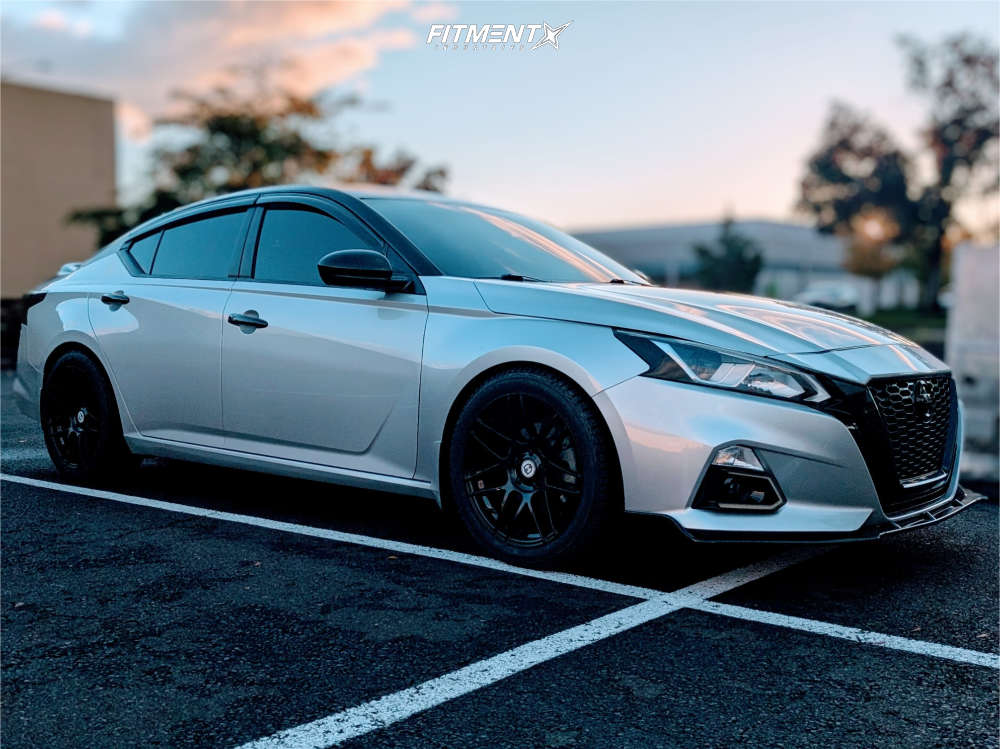 2020 Nissan Altima S with 18x8.5 Curva Cff300 and Michelin 245x45 on ...
