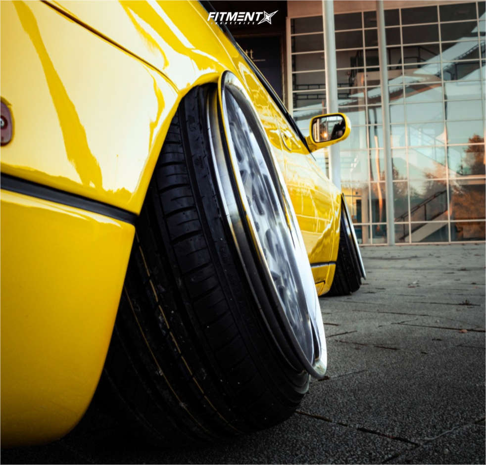 1990 Nissan 300ZX Base with 18x10 Work Gt5 and Westlake 205x35 on Air ...