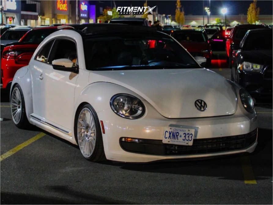 2012 Volkswagen Beetle Sportline with 18x8.5 Rotiform Ind-t and Altenzo ...