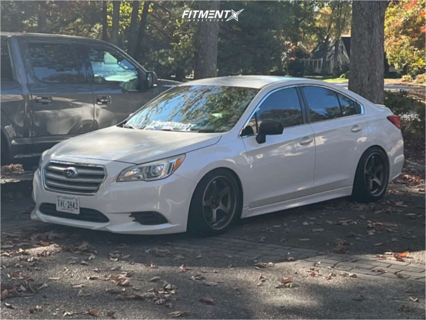 2015 Subaru Legacy 2.5i with 18x9.5 AVID1 Av28 and General 235x45 on ...