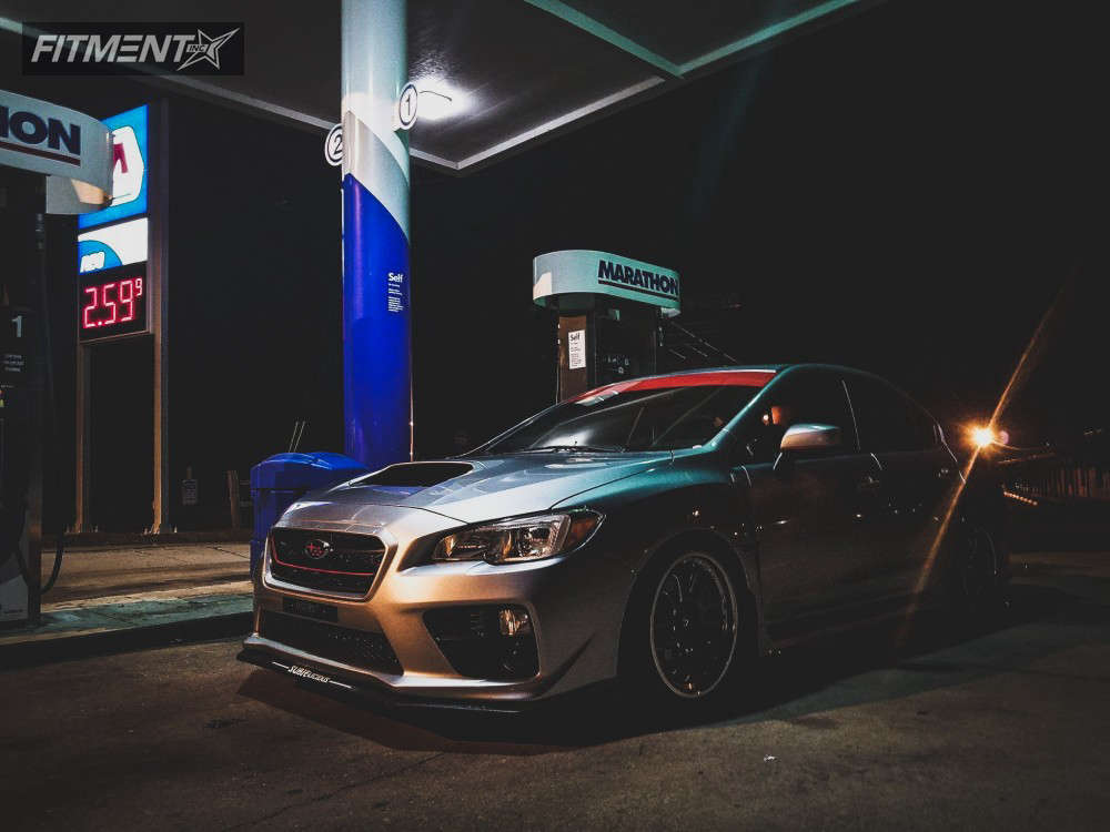 2017 Subaru WRX Sport with 18x9 Cosmis Racing XT-206R and Nankang ...