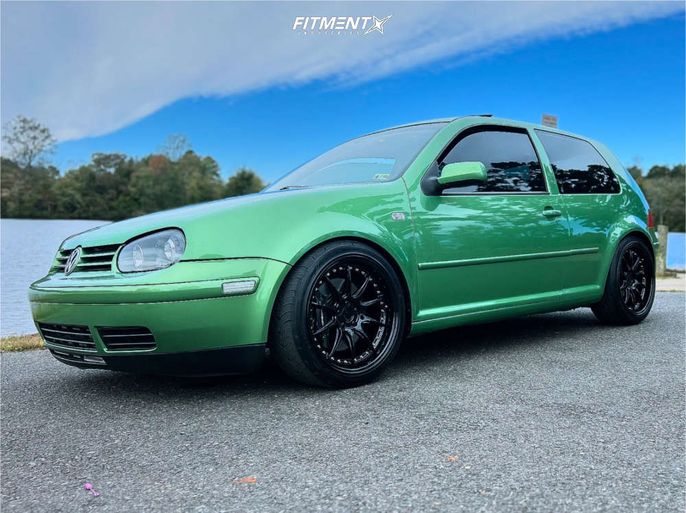 2000 Volkswagen Golf GTI GLS with 18x8.5 Aodhan Ds07 and Nitto 225x40 ...