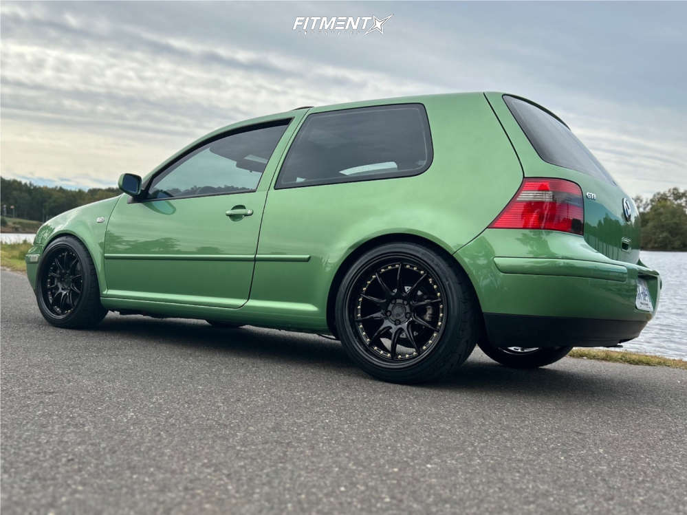 2000 Volkswagen Golf GTI GLS with 18x8.5 Aodhan Ds07 and Nitto 225x40 ...