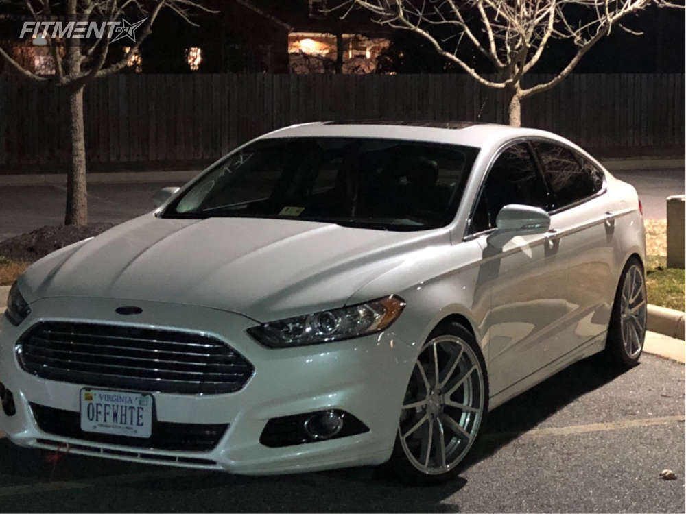 2013 Ford Fusion SE with 20x8.5 Rotiform Spf and Achilles 245x35 on ...