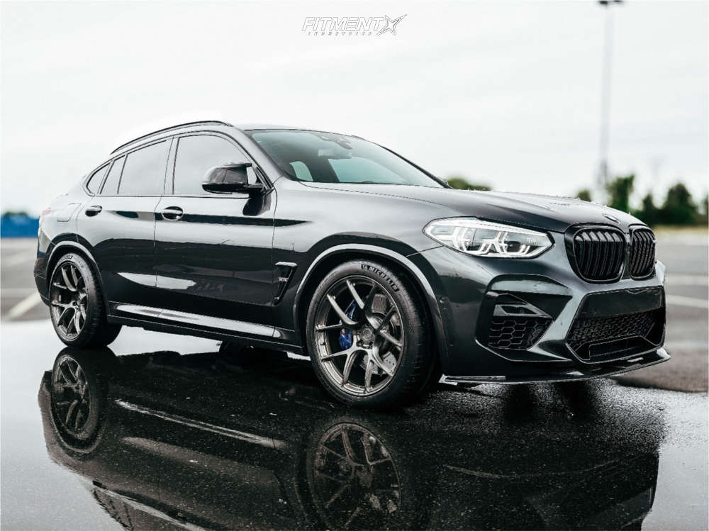 2020 BMW X4 M Competition with 21x9.5 BC Forged ZR05 and Michelin ...