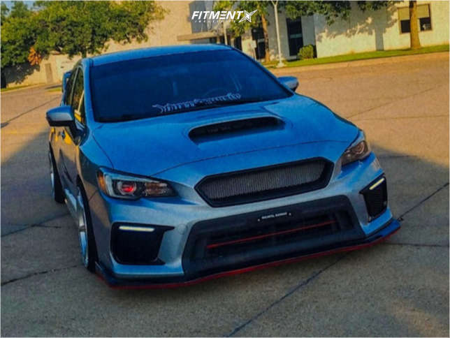 2018 Subaru WRX STI Base with 18x9.5 Kansei Tandem and Lexani 235x40 on ...