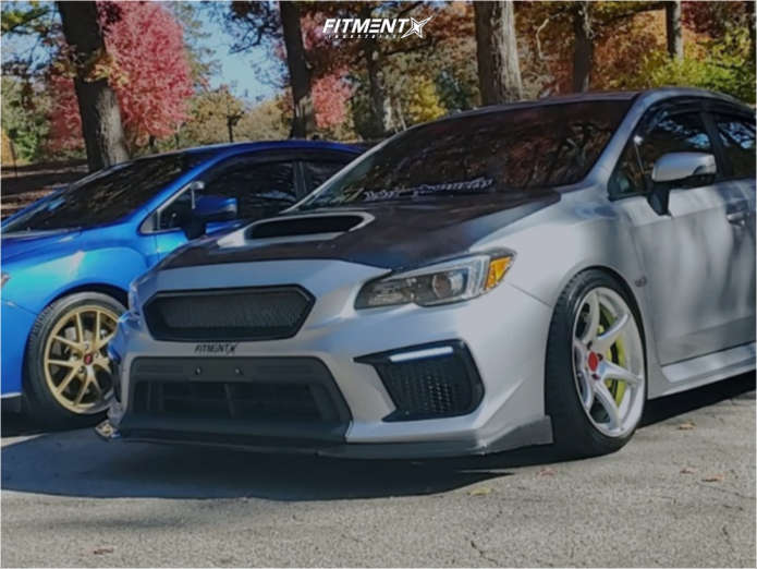 2018 Subaru WRX STI Base with 18x9.5 Kansei Tandem and Lexani 235x40 on ...