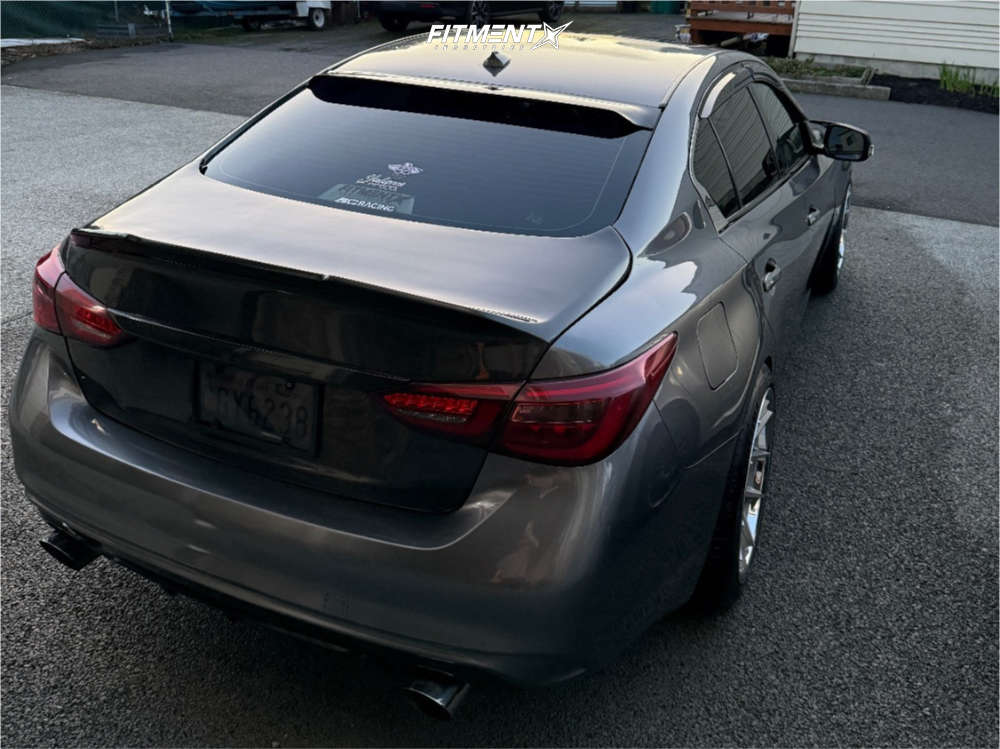 2019 INFINITI Q50 Signature Edition with 19x10.5 Ferrada Fr2 and ...