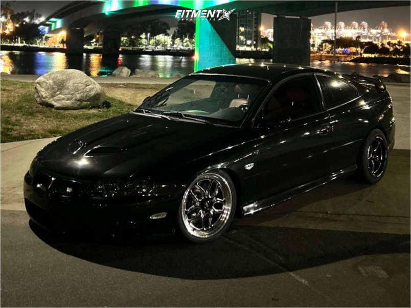 2006 Pontiac GTO Base with 18x8 Weld Racing Laguna and Hankook 235x35 on Coilovers | 3167177 ...