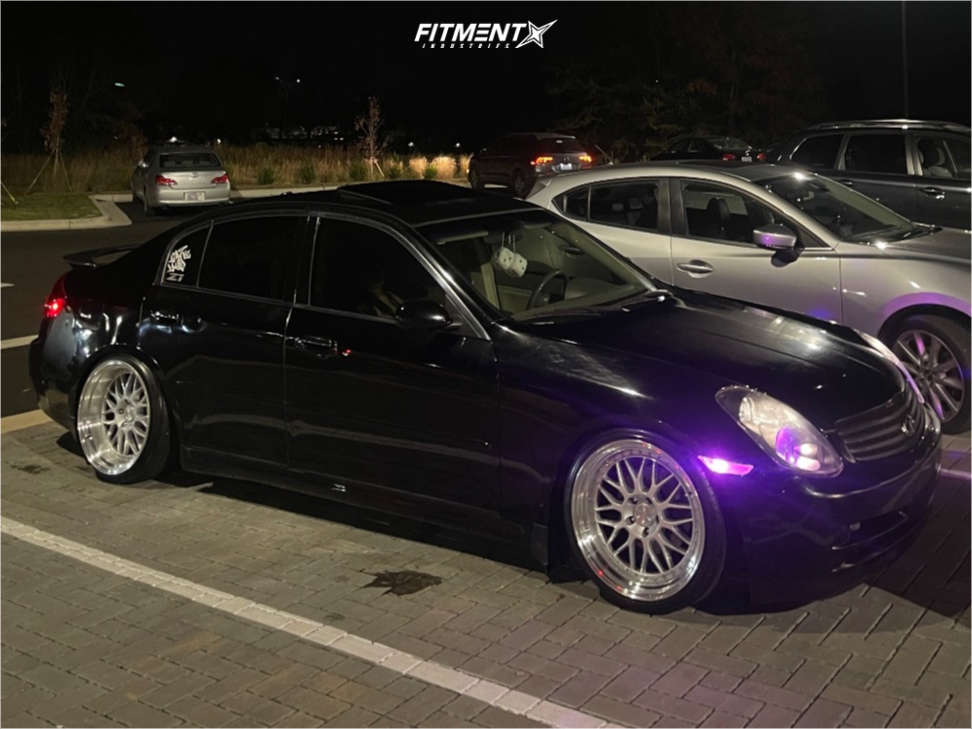 2004 INFINITI G35 X with 19x9.5 Aodhan Ah02 and Ironman 235x35 on ...