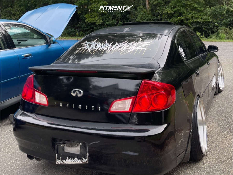 2004 INFINITI G35 X with 19x9.5 Aodhan Ah02 and Ironman 235x35 on ...