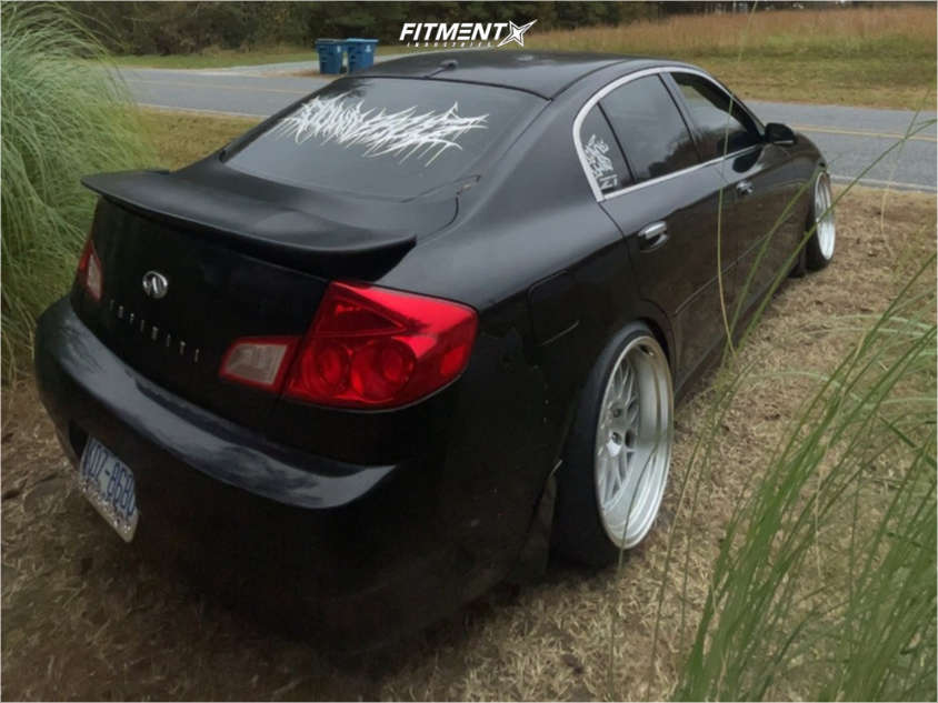 2004 INFINITI G35 X with 19x9.5 Aodhan Ah02 and Ironman 235x35 on ...