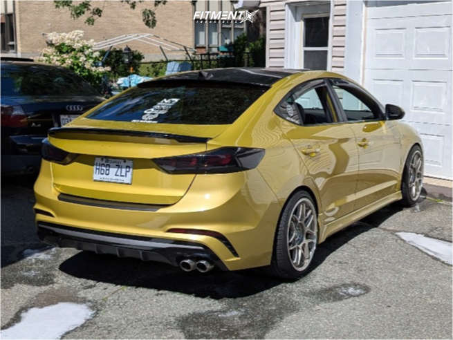 2018 Hyundai Elantra Sport with 18x8.5 Motegi Mr158 and Sailun 225x40 on Coilovers | 3168092 ...