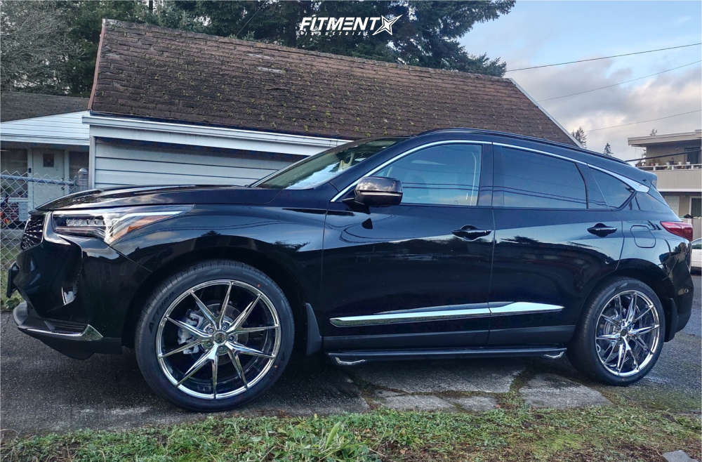 2024 Acura RDX SH-AWD with 22x9 Niche Misano and Atturo 265x40 on Stock ...