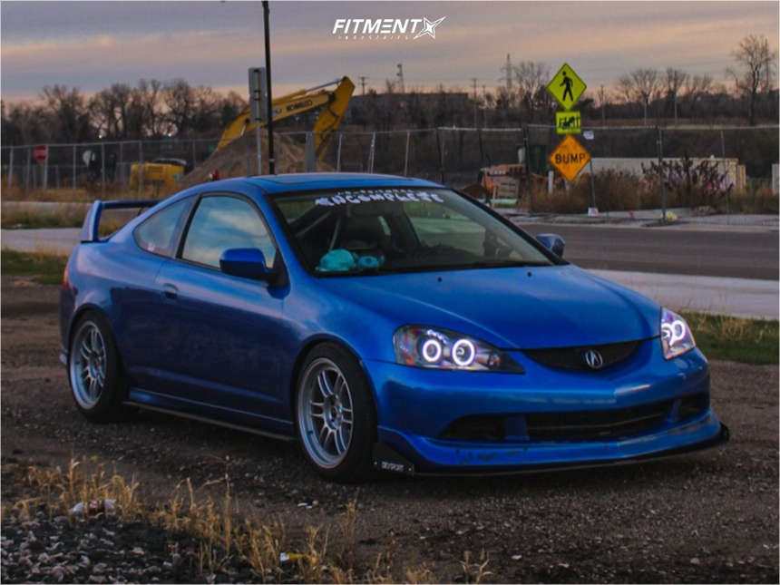 2005 Acura RSX Base with 17x9 Enkei Rpf1 and Toyo Tires 225x45 on Coilovers | 3170513 | Fitment ...