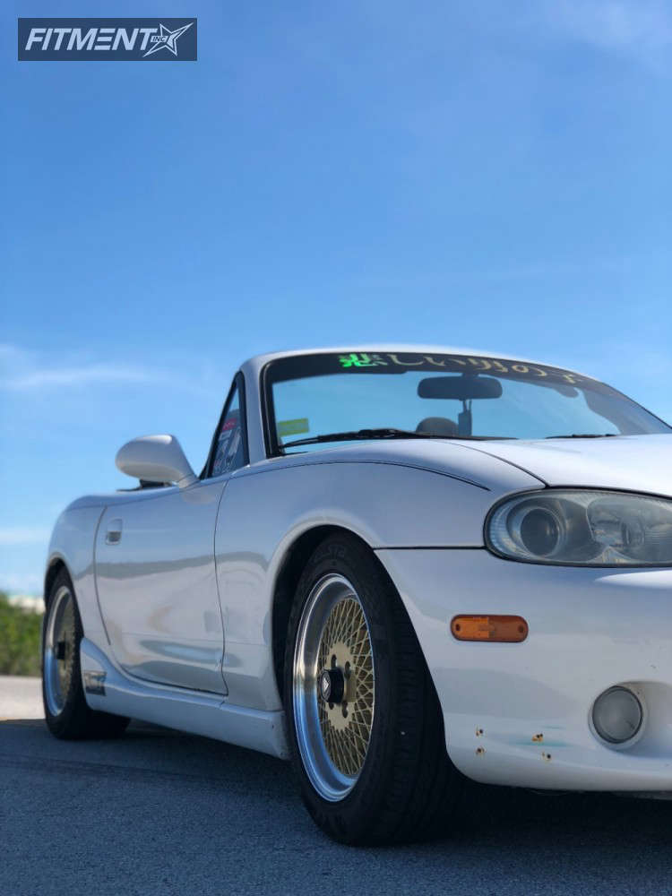 2003 Mazda MX-5 Miata Base with 15x8 Enkei Enkei92 and Toyo Tires ...