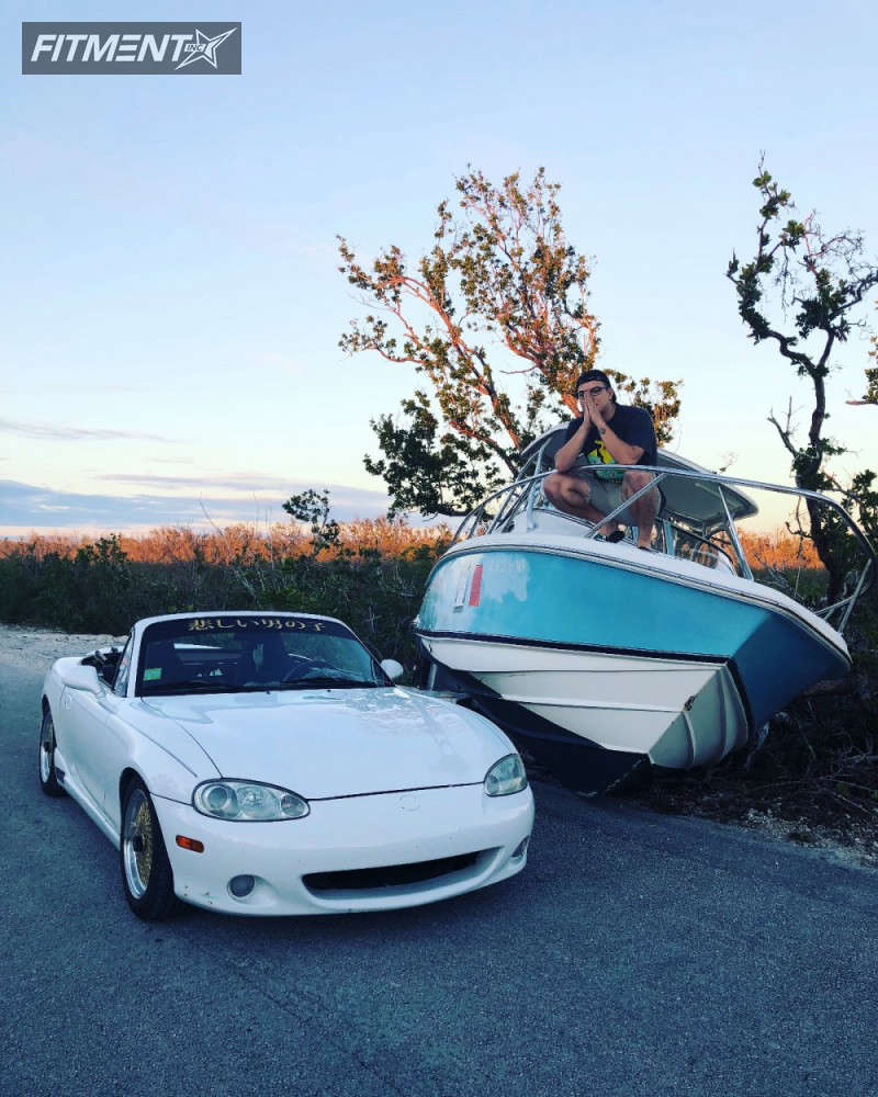 2003 Mazda MX-5 Miata Base with 15x8 Enkei Enkei92 and Toyo Tires ...