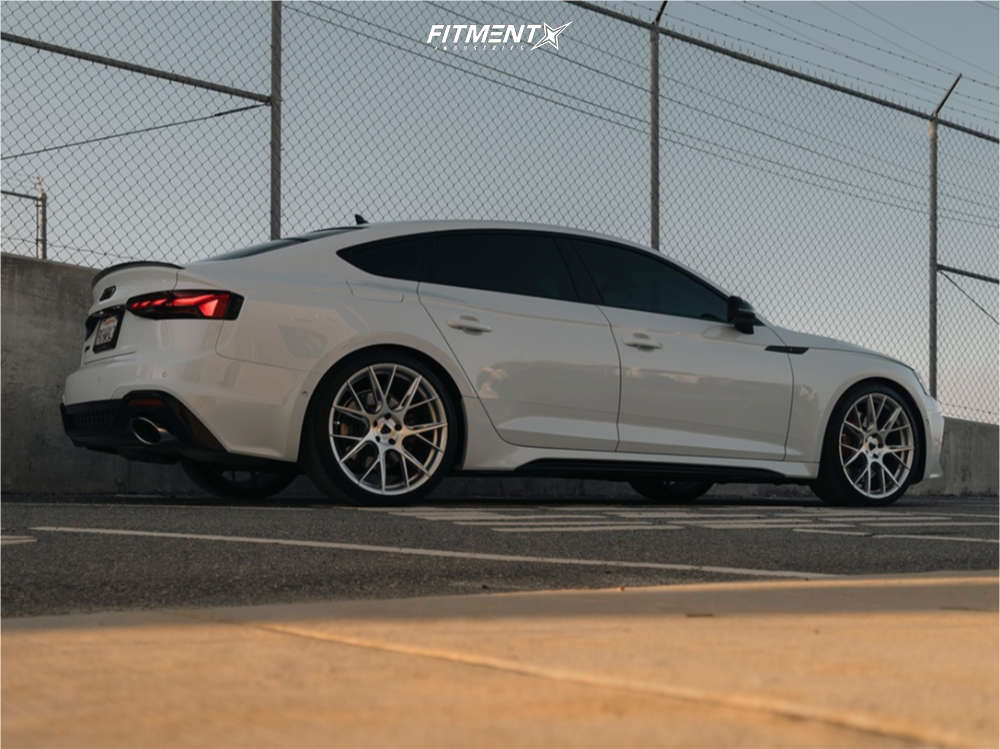 2023 Audi RS5 Base with 20x10 Blaque Diamond Bd-f18 and Continental ...