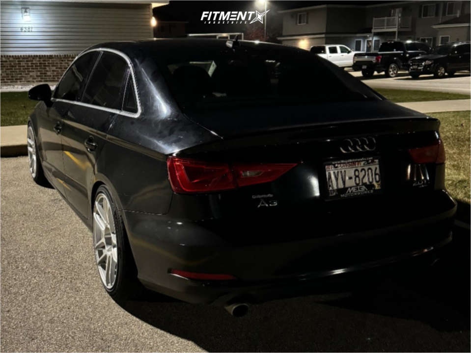 2015 Audi A3 Quattro Premium Plus with 18x8.5 ESR Cs8 and Lexani 225x40 ...