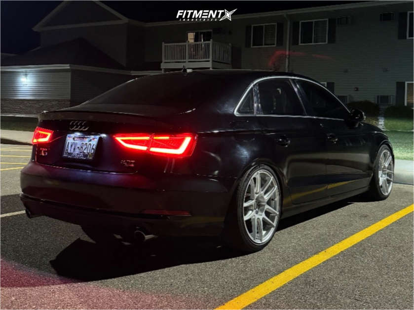 2015 Audi A3 Quattro Premium Plus with 18x8.5 ESR Cs8 and Lexani 225x40 ...
