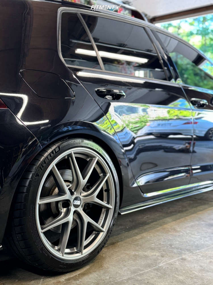 2018 Volkswagen Golf R Base with 19x8.5 BBS Ci-r and Michelin 245x35 on ...