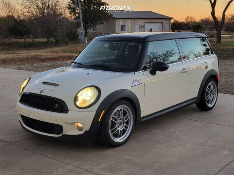 2010 Mini Cooper S Clubman with 17x7 Enkei Rpf1 and Hankook 205x45 on ...