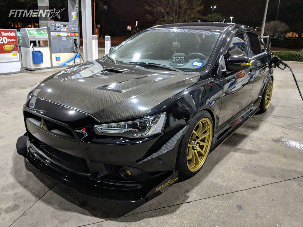 2015 Mitsubishi Lancer SE Limited Edition Sportback with 18x9.5 Volk ...