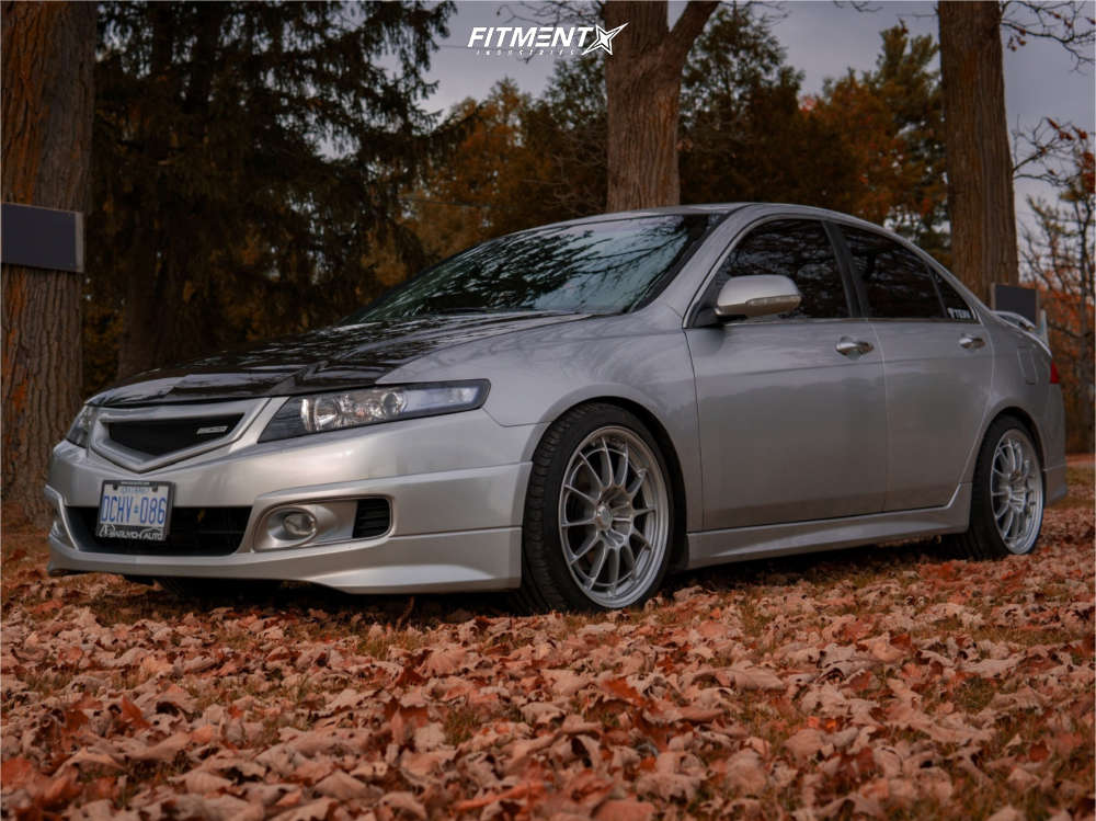 2007 Acura TSX Base with 18x8.5 Enkei Nt03m and Nankang 225x40 on ...