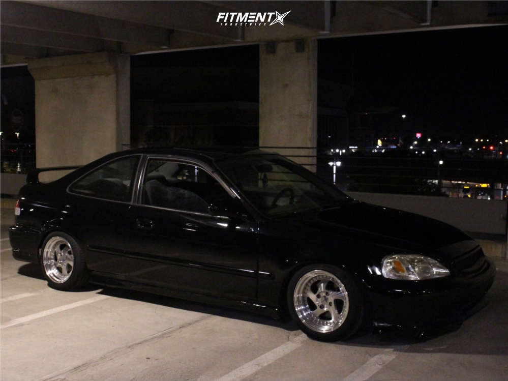 1999 Honda Civic EX with 15x8 AVID1 Av19 and Toyo Tires 195x50 on ...