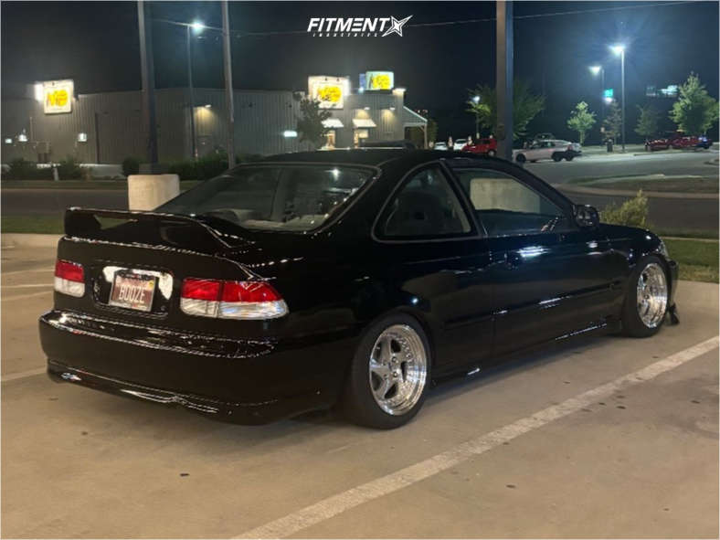 1999 Honda Civic EX with 15x8 AVID1 Av19 and Toyo Tires 195x50 on ...