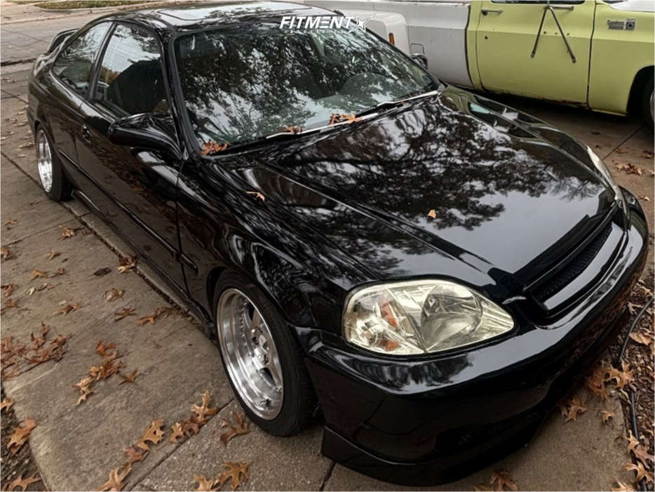 1999 Honda Civic EX with 15x8 AVID1 Av19 and Toyo Tires 195x50 on ...
