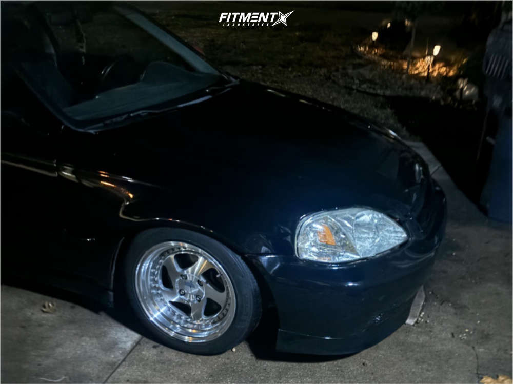 1999 Honda Civic EX with 15x8 AVID1 Av19 and Toyo Tires 195x50 on ...