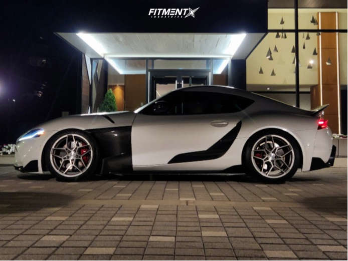 2020 Toyota GR Supra Premium with 19x9.5 Rohana Rfx11 and Michelin ...