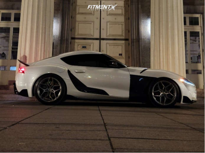 2020 Toyota GR Supra Premium with 19x9.5 Rohana Rfx11 and Michelin ...