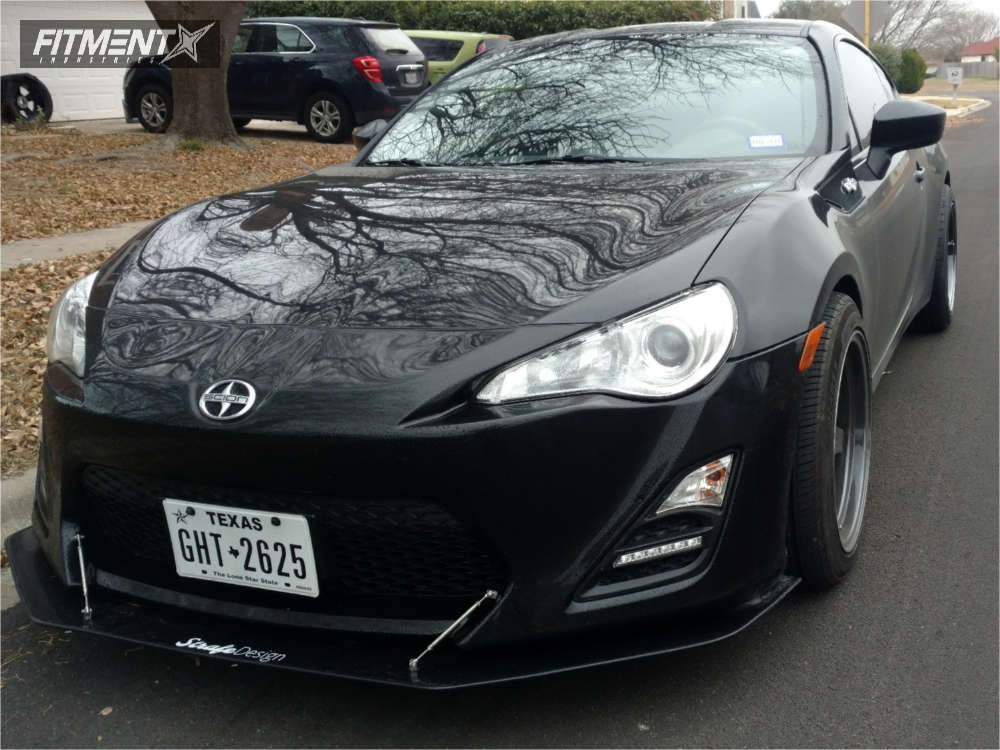 2015 Scion FR-S Base with 17x9 JNC Jnc017 and Achilles 235x45 on Stock ...