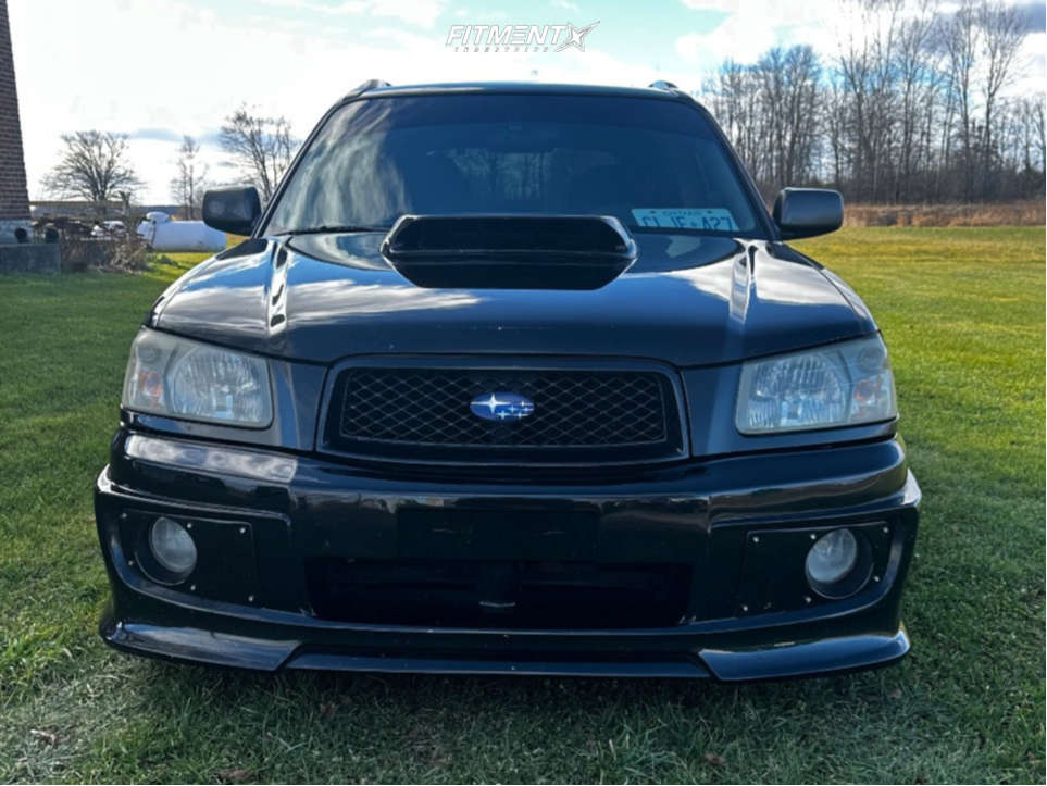 2004 Subaru Forester XT with 18x8.5 Aodhan Ds02 and Firestone 245x40 on ...